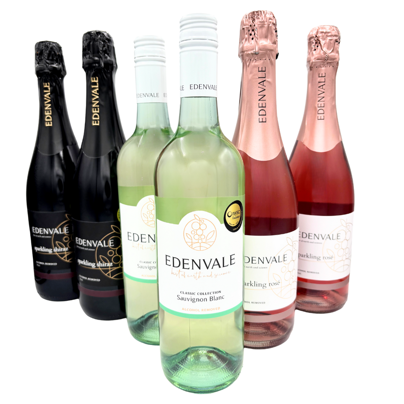 Non-Alcoholic Edenvale 'Favourites' Mixed Promo Pack of 6