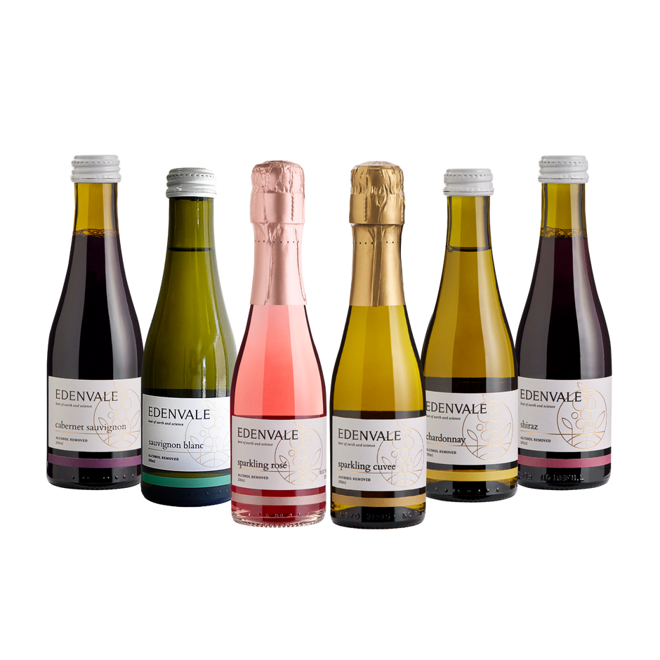 Non-Alcoholic Piccolo Mini Wine Bottles - Zero Alcohol Wine